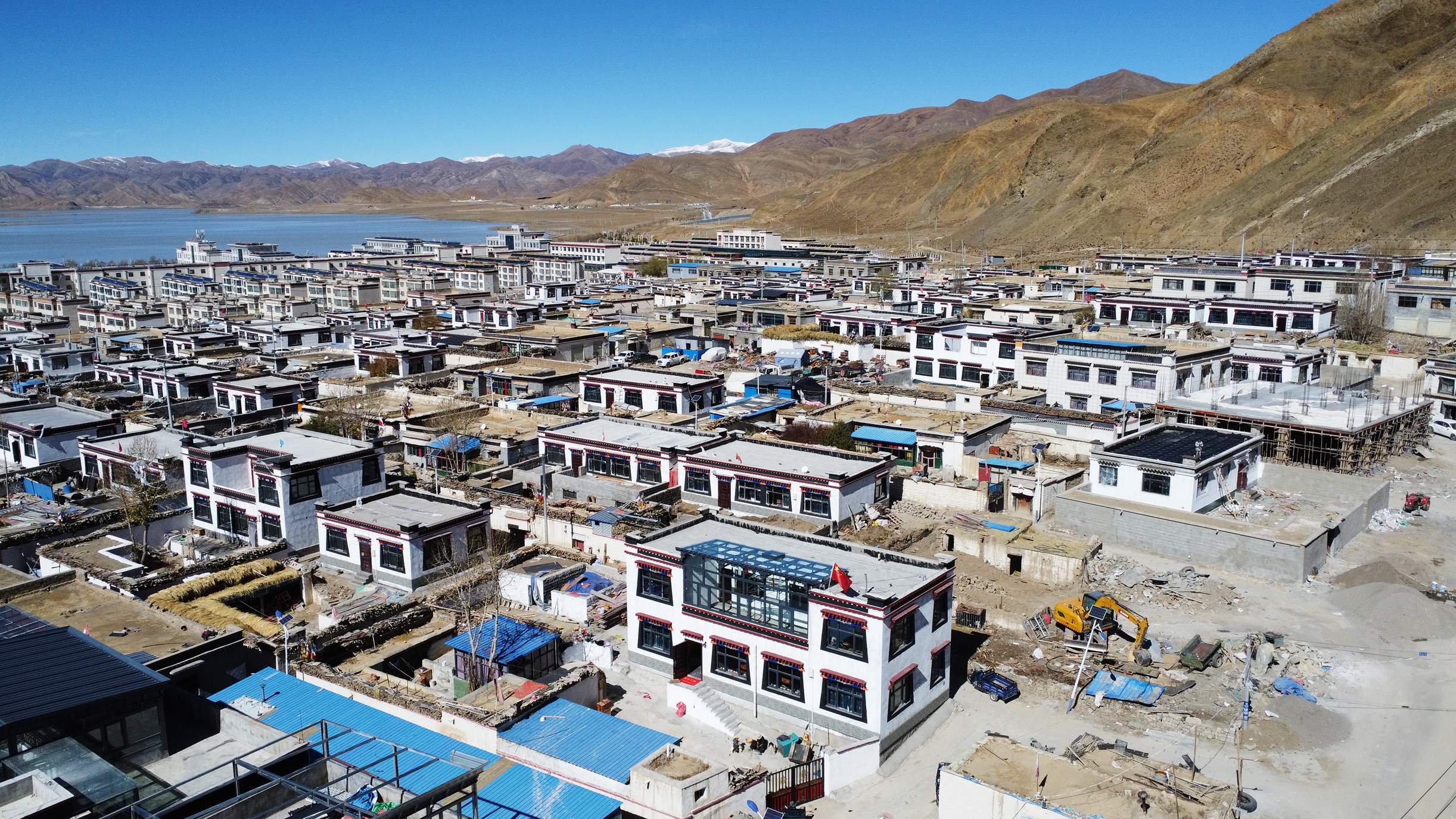 西北公司承建的日喀则昂仁县灾后重建项目一、二标段顺利通过竣工验收 中国二十二冶集团有限公司 4057